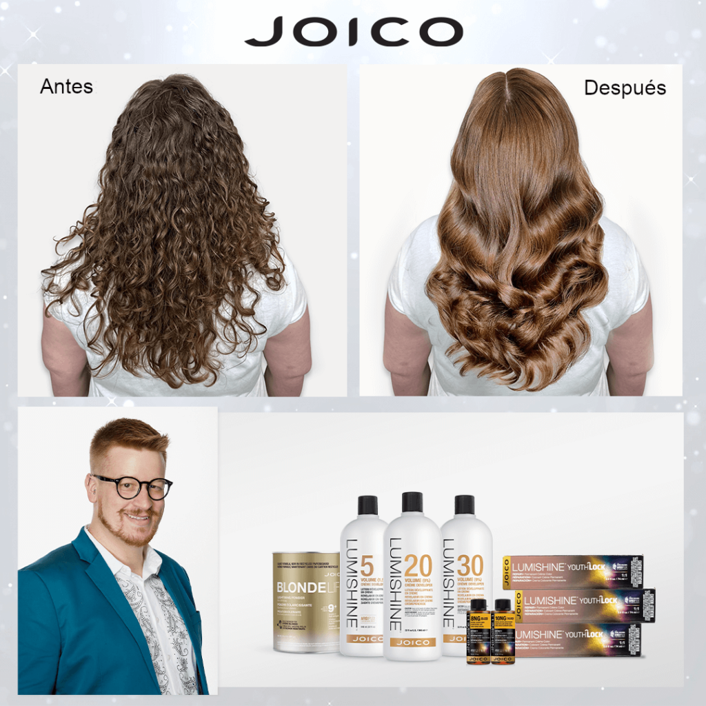 El color para las mamás ocupadas: Halo Castaño Dorado – Joico